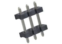 China SGS Straight Pin Header Connector 5.08X2.5mm Female Header 3P Polyester for sale