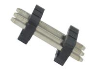 China SGS Straight Pin Header Connector 5.08X2.5mm Female Header 3P Polyester for sale