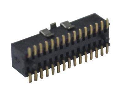 China Surface Mount Pin Header Double Row 30 Pin Female Connector With CAP Type for sale