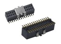 China Surface Mount Pin Header Double Row 30 Pin Female Connector With CAP Type for sale
