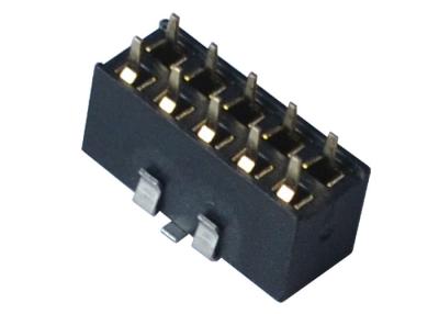 China 10 Pin Female Header 2.0 Mm Pitch Dual Row Header Connector 180 Degree for sale