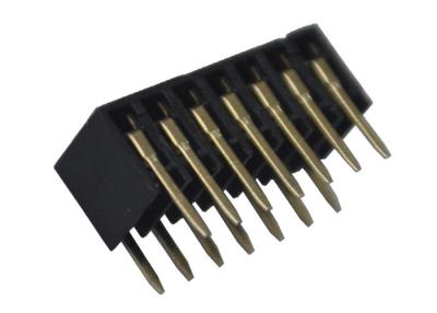 China Dual Row Right Angle Female Connector 2.0mm Pitch Environmental Protection for sale