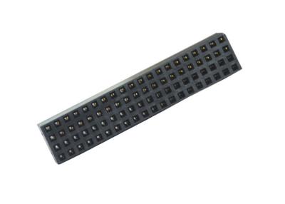 China 2.0mm Female Straight Pin Header Connector Four Row 180 Degree Copper Alloy for sale