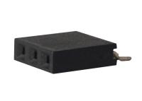 China Single Row Female Header Connector Horizontal SMT 2.54 Mm Pitch Connector for sale