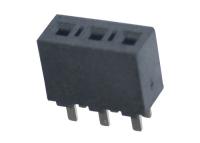 China 3.96mm Female Header Connector Single Row Straight For Medical Equipment for sale