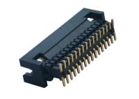 China SMT Box Header Connector Double Row 1.27mm Pitch Board To Cable Connectors for sale