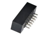 China Straight IDC PCB Box Header Connector 180 Degree 2.0mm Pitch 2x12 Pin Socket for sale