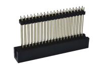 China PCB Board 2.0 Mm Pitch Connector 40 Pin DIP Type Dual Plastic Straight for sale