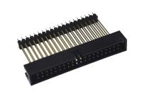 China PCB Board 2.0 Mm Pitch Connector 40 Pin DIP Type Dual Plastic Straight for sale