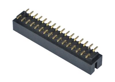 China Box 2mm Pin Header 32 Pin SMT Type Brass Contact Material Contact Resistance for sale