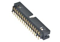 China Box 2mm Pin Header 32 Pin SMT Type Brass Contact Material Contact Resistance for sale
