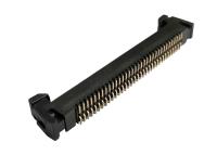 China 1.27 Mm Pin Header 68 Pin SMT Type Trough Hole Right Angle Header Connector for sale