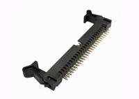 China 50 Pin Straight Shrouded Header One Row DIP Long Latch 2.0mm EH Series for sale