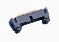 China Straight Shrouded Pin Header Connector Dual Row Short Latch 2.54mm 20 Pin for sale