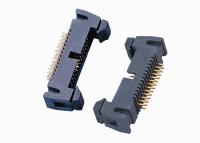 China Straight Shrouded Pin Header Connector Dual Row Short Latch 2.54mm 20 Pin for sale