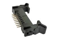 China Shrouded 16 Pin Header Connector DIP 2.0mm Pitch Straight Type EH Series for sale