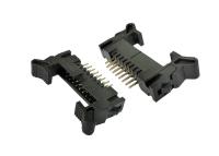 China Shrouded 16 Pin Header Connector DIP 2.0mm Pitch Straight Type EH Series for sale