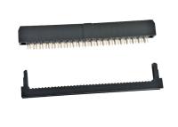 China IDC 40 Pin Connector Wire To Board IDC Socket Connector Phosphor Bronze Contact for sale