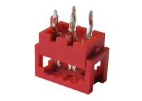 China 1.27 Mm Pitch IDC Connector 4 Pin Male Header Wire To Board IDC Socket for sale