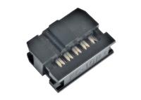 China Black IDC Connector 2.54mm Female Header Computer Ribbon Cable Connectors for sale
