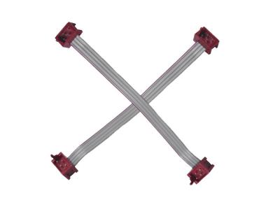China UL2651 28AWG 1.27 Mm Pitch Ribbon Cable PA6T PA9T LCP Insulator Material for sale