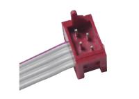 China UL2651 28AWG 1.27 Mm Pitch Ribbon Cable PA6T PA9T LCP Insulator Material for sale