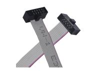 China 10 Pin IDC Flat Cable 1.27mm Pitch Flexible Ribbon Cable Wire To Board for sale