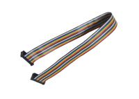 China Electronic Colour IDC Flat Cable Assembly 2.0mm Pitch 20 Pin IDC Socket for sale