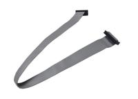 China Dual Idc Cable Assembly 20 Pin IDC Socket Shielded 2mm Pitch Ribbon Cable for sale