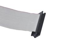 China Dual Idc Cable Assembly 20 Pin IDC Socket Shielded 2mm Pitch Ribbon Cable for sale