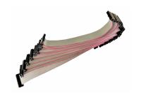 China PCB Board IDC Flat Ribbon Cable Assemblies 2.54mm Pitch 20 Pin PVC Material for sale