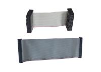 China PCB Board IDC Flat Ribbon Cable Assemblies 2.54mm Pitch 20 Pin PVC Material for sale
