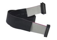 China 2.54mm 24 Pin Idc Ribbon Cable Assembly With IDC Socket RoHs Material for sale
