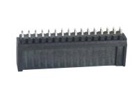 China 2.54mm 32 Pin Board To Board Connector Soldering Pin Male Header Black for sale