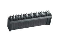 China 2.54mm 32 Pin Board To Board Connector Soldering Pin Male Header Black for sale