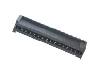 China 2.54mm 32 Pin Board To Board Connector Soldering Pin Male Header Black for sale