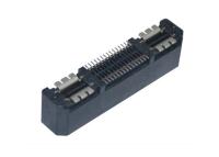 China Power Receptacle BTB Connector 1.27mm Pitch Connector Insulation Resistance 0.5AMP LCP for sale