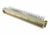 China Brass DIN 41612 Connector Pcb Right Angle Connector 2.54 Mm Pitch Header for sale