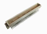 China Brass DIN 41612 Connector Pcb Right Angle Connector 2.54 Mm Pitch Header for sale