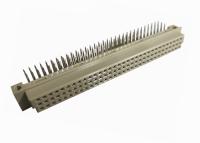 China DIN 41612 Male Straight Pin Header 3x32 Pin Three Row Right Angle 3A Current for sale