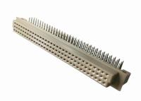 China DIN 41612 Male Straight Pin Header 3x32 Pin Three Row Right Angle 3A Current for sale