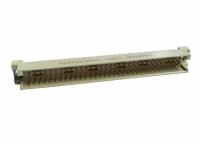 China Brass 96p PCB Connector DIP 3X32 Pin Triple Row DIN 41612 Male Straight for sale