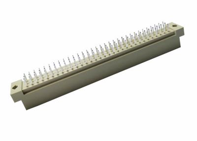 China Brass 96p PCB Connector DIP 3X32 Pin Triple Row DIN 41612 Male Straight for sale