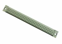 China Brass 96p PCB Connector DIP 3X32 Pin Triple Row DIN 41612 Male Straight for sale