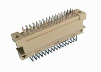 China Triple Row DIN 41612 Female Header Connector 3X16 Pin 48P 500V AC/Minute for sale