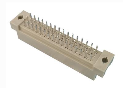 China Three Row Male DIN 41612 Connector Right Angle Type 3x16 Pin Header Fireproof for sale