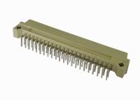 China Right Angle DIN 41612 Connector 2X22 Pin , Circuit Board Header Connector for sale
