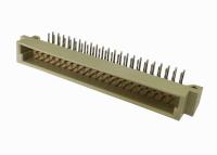 China Right Angle DIN 41612 Connector 2X22 Pin , Circuit Board Header Connector for sale