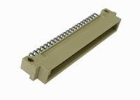 China Right Angle DIN 41612 Connector 2X22 Pin , Circuit Board Header Connector for sale
