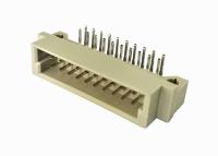 China DIN 41612 Double Row Pin Header Connector 10 Pin Male Right Angle Pcb Header for sale